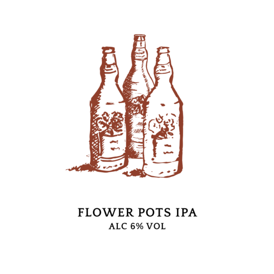 Flower Pots IPA - Bottle & Box Selection - Flowerpots Inn & Brewery