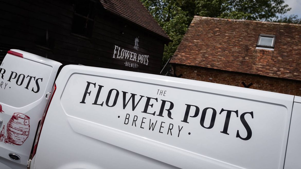 Local Cheriton Pub Rebranding | The Flower Pots Inn & Brewery